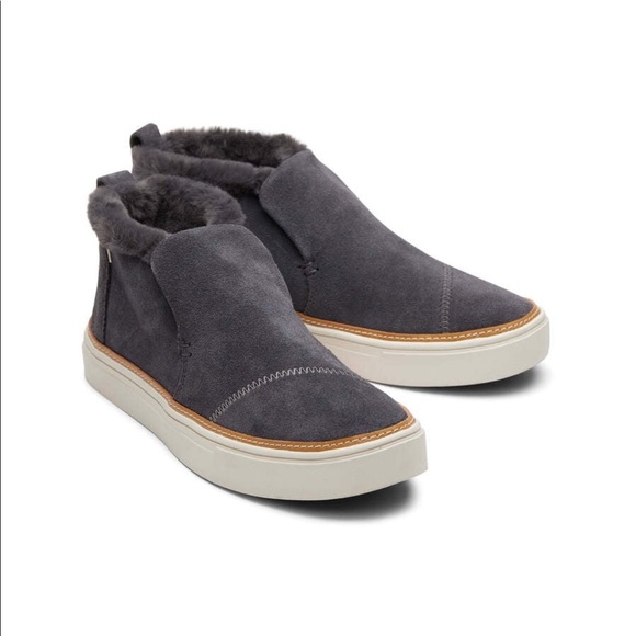 Toms | Shoes | Toms Paxton Booties Warm Slip On Forged Iron Gray 6 65 ...